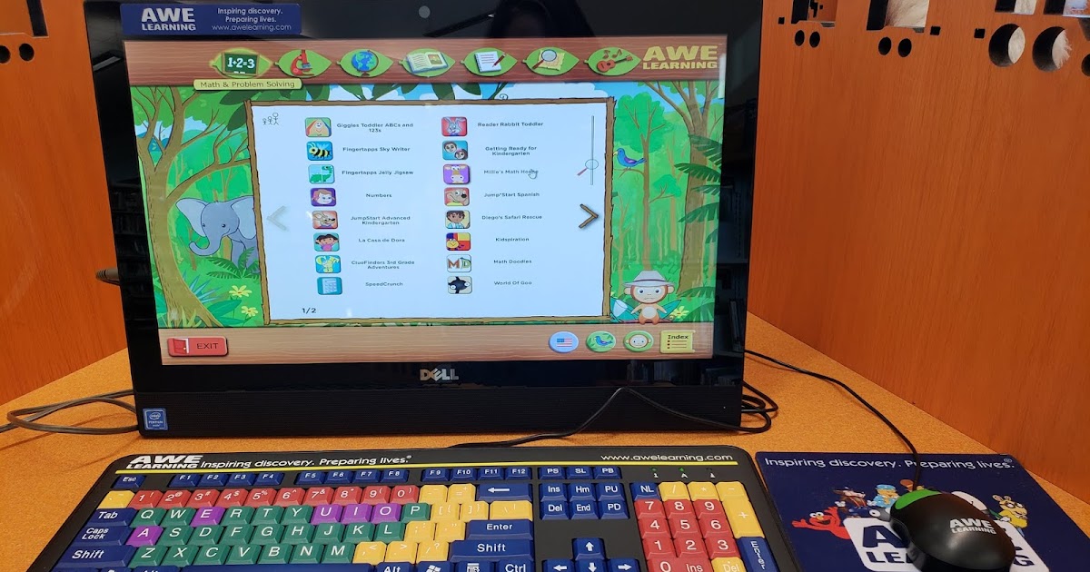 The Inside Cover: AWE Early Literacy Stations