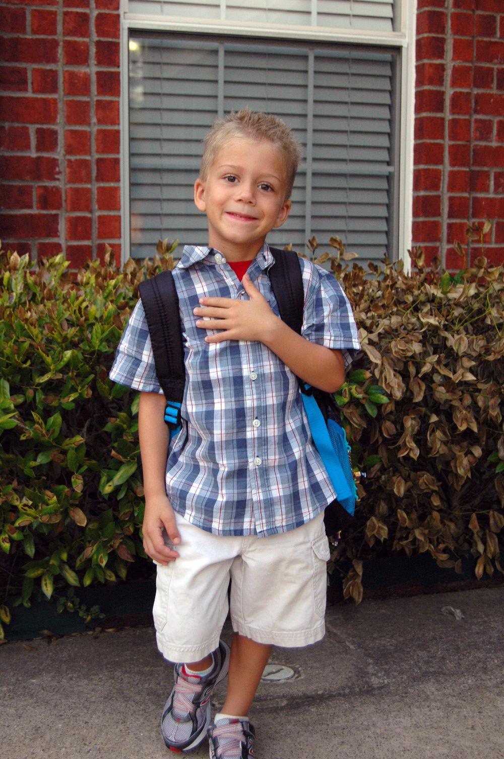 Nicholson Boys: First Day of 1st Grade & Kindergarten!