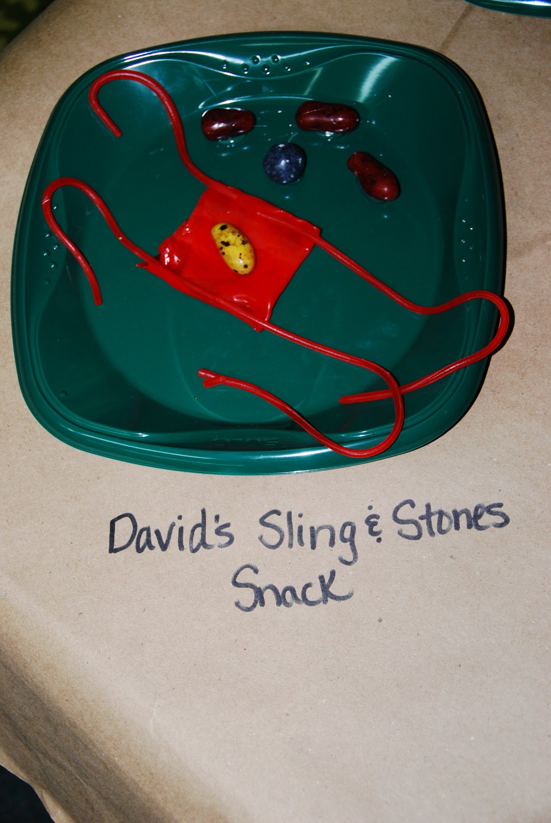 Life's a Bowl of Cherries: David's Sling & Stones Snack Craft