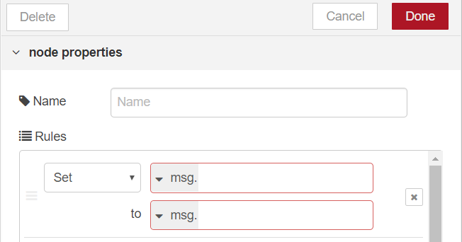 Learning Node-RED: CHANGE node - Part 1 - Introduction