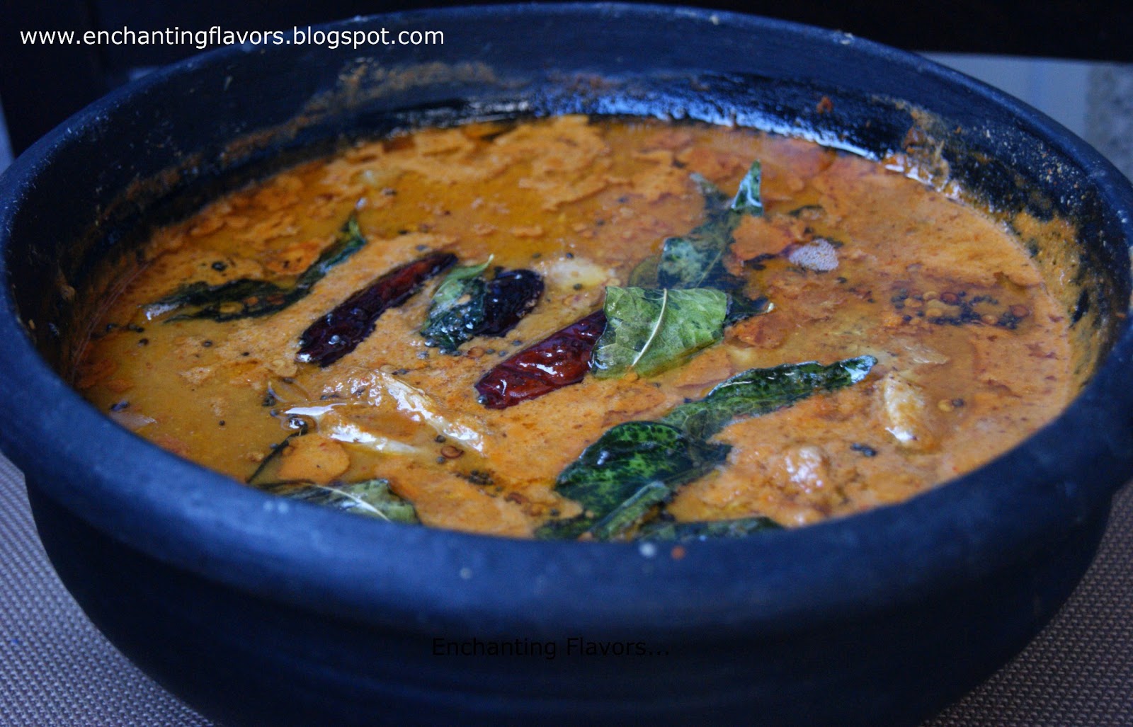 Enchanting Flavors: Nagercoil style meen kuzhambu / Nagercoil style ...