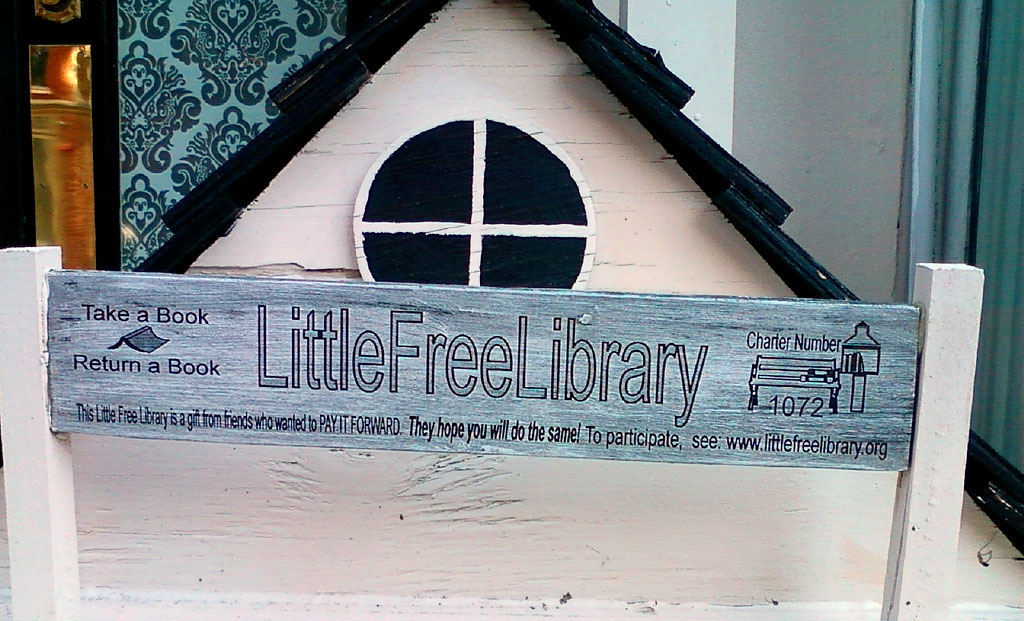 Little Free Library ~ Sustainable Diary