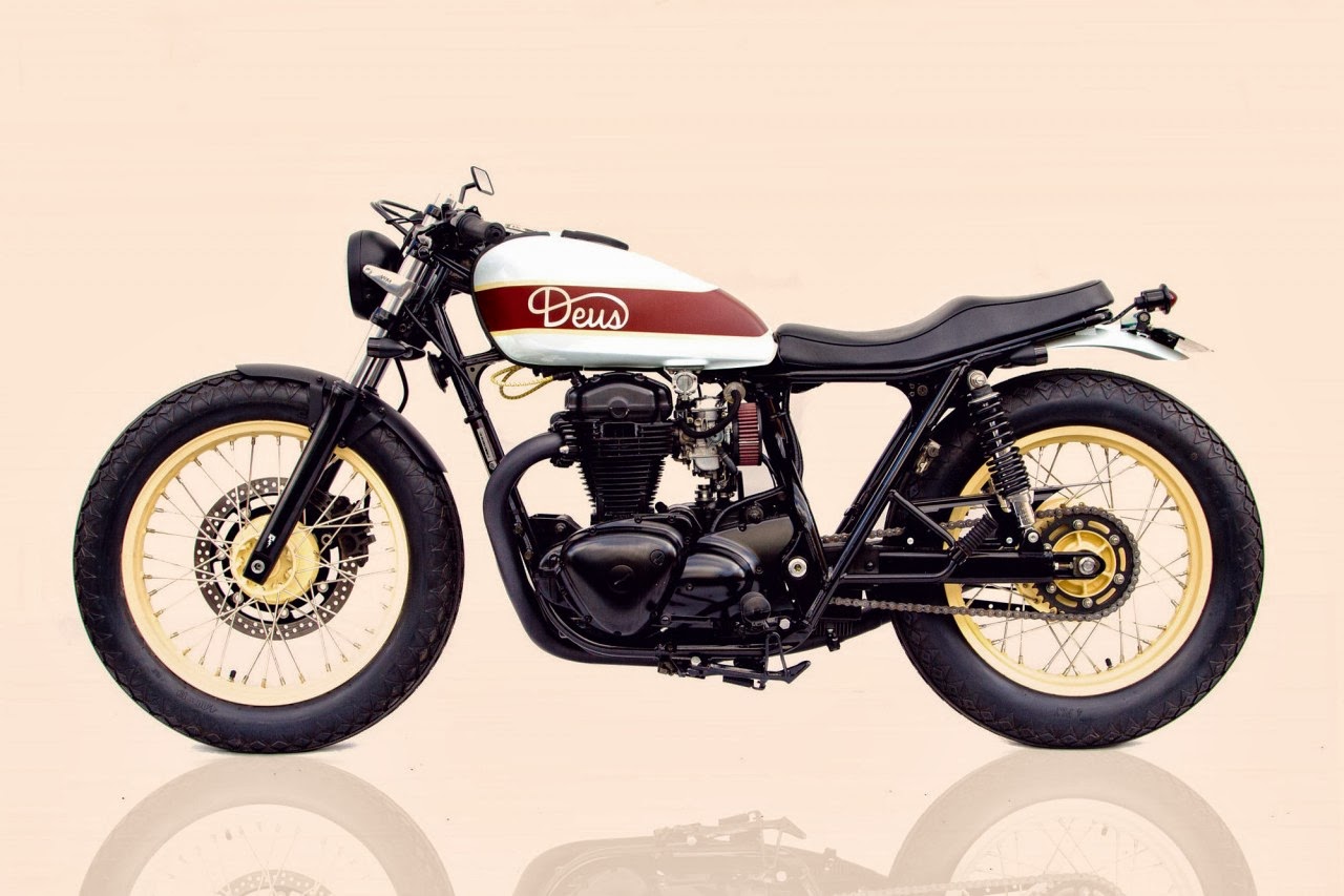 Monument Motorcycles: KAWASAKI W650 BY DEUS EX MACHINA