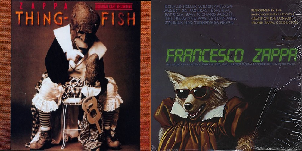FRANK ZAPPA: THING FISH (1984) / FRANCESCO ZAPPA (1984) (colaboración ...