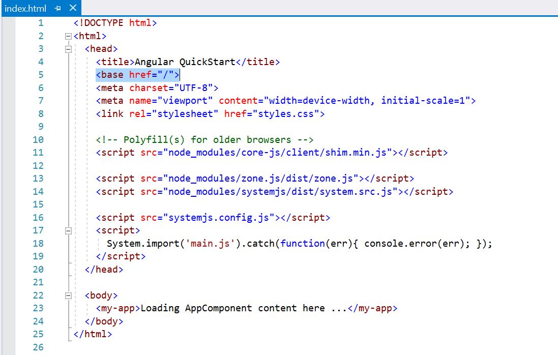Step by Step: Angular - Setting up Angular in Visual Studio 2017
