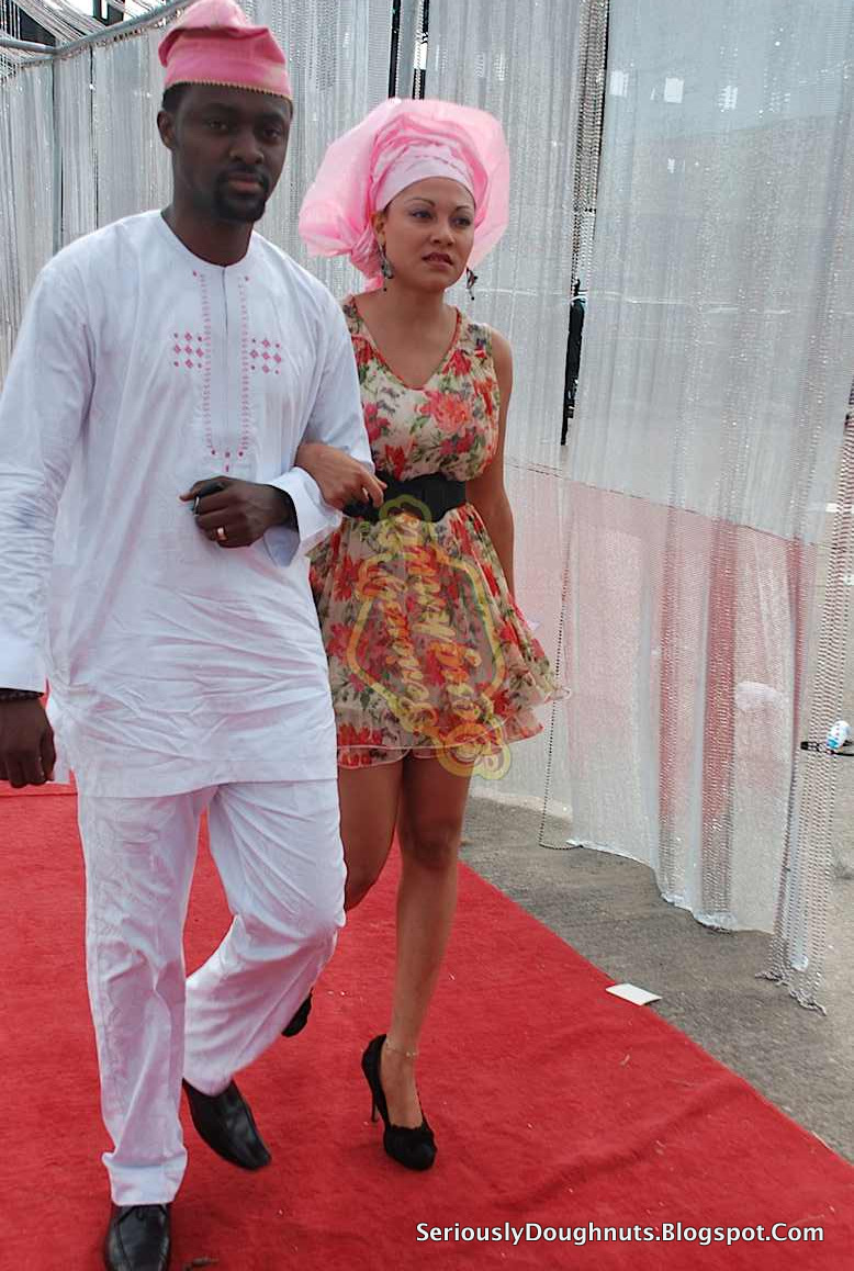 THE FIRST KISS AND ALL THE FANFARE AT FUNKE FOWLER AND ABI KUKU'S ...