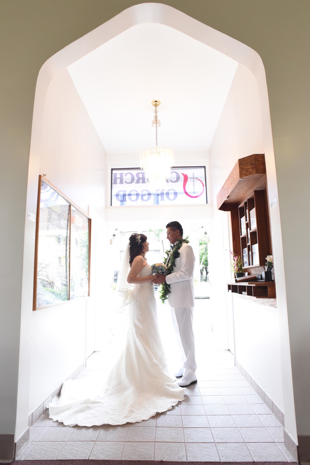 Hawaii Wedding Chapel: Hawaii Wedding Chapel: Shuichi & Machiko