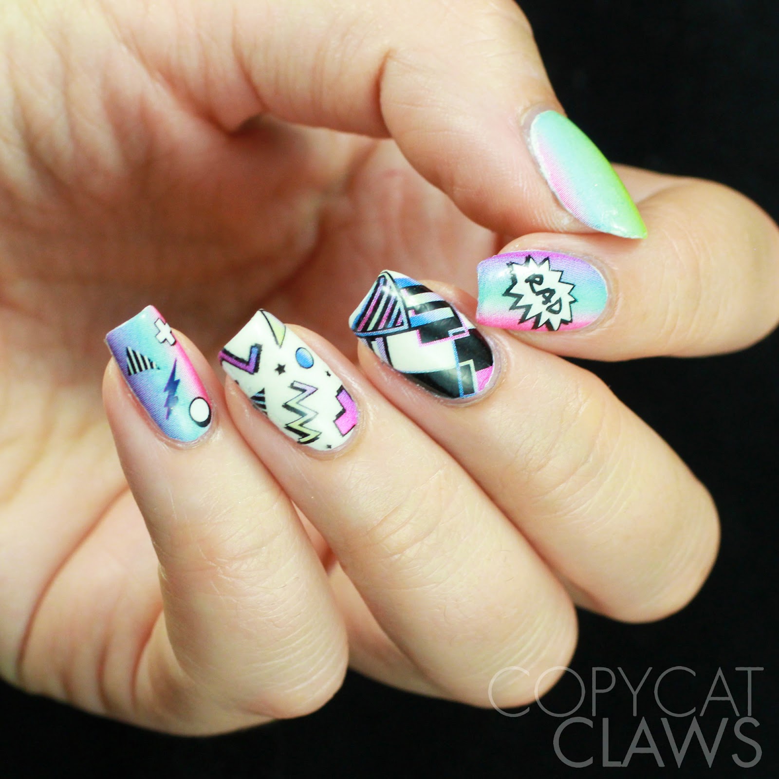 Copycat Claws: Maniology @sweetfactionnails Rub-On Nail Decals