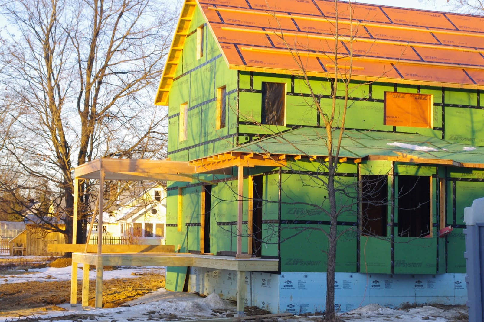 The New House Next Door: Wrapping Around the Corner