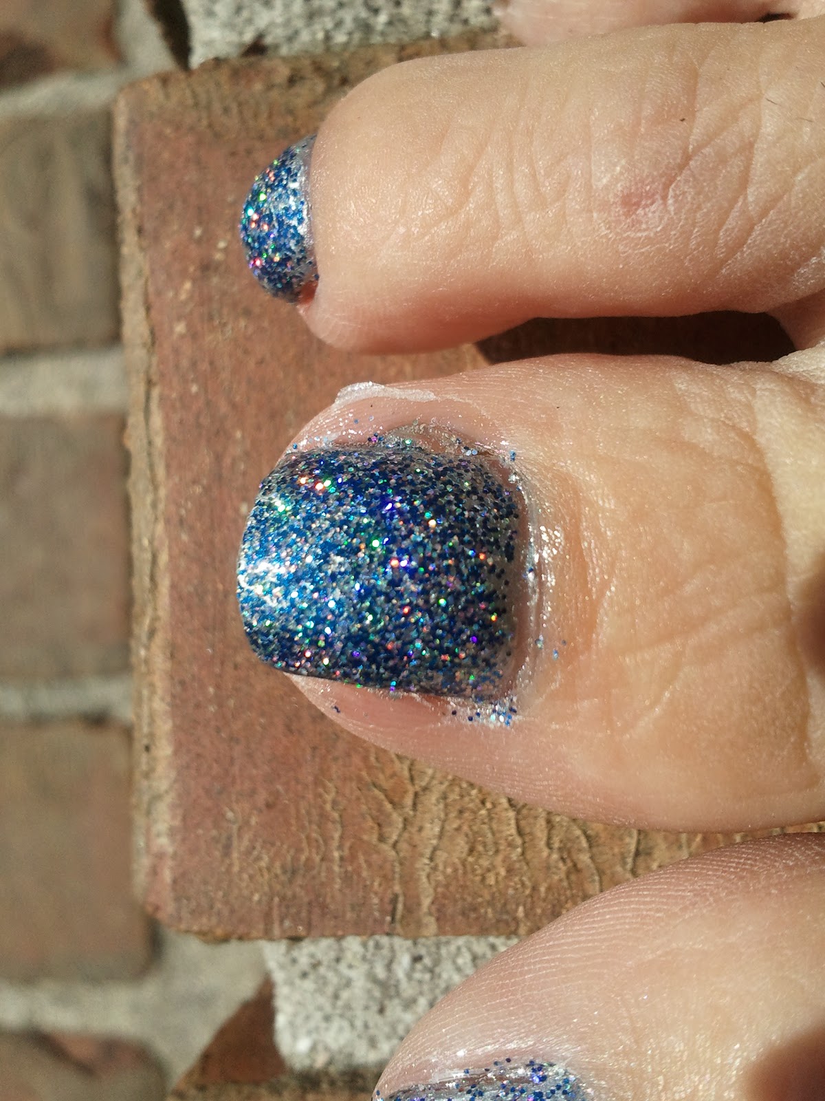 Glittery Fingers & Sparkling Toes: Icing- Winning: Glitter Bomb