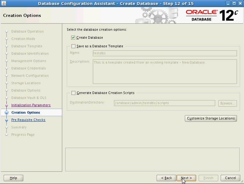 Oracle Database 12c Create Oracle Database 12c Container Database Cdb Using Dbca 1202