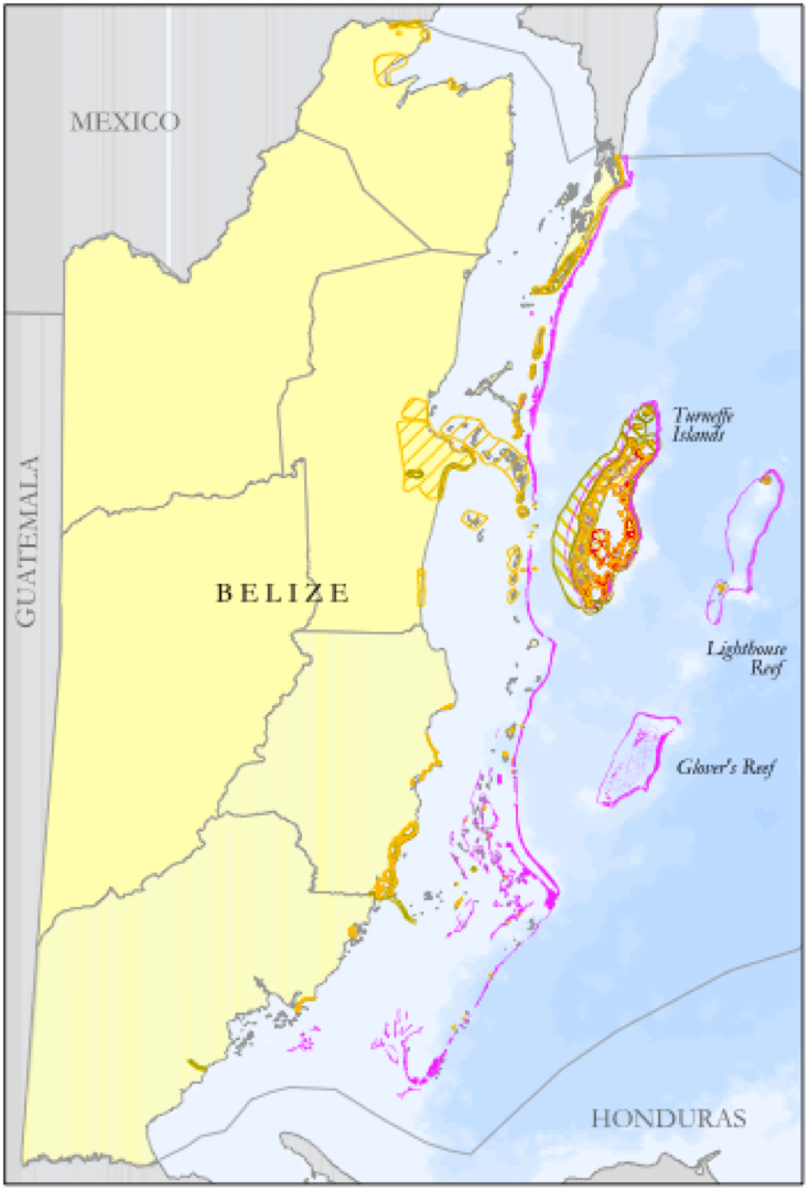 The Belize Barrier Reef System!