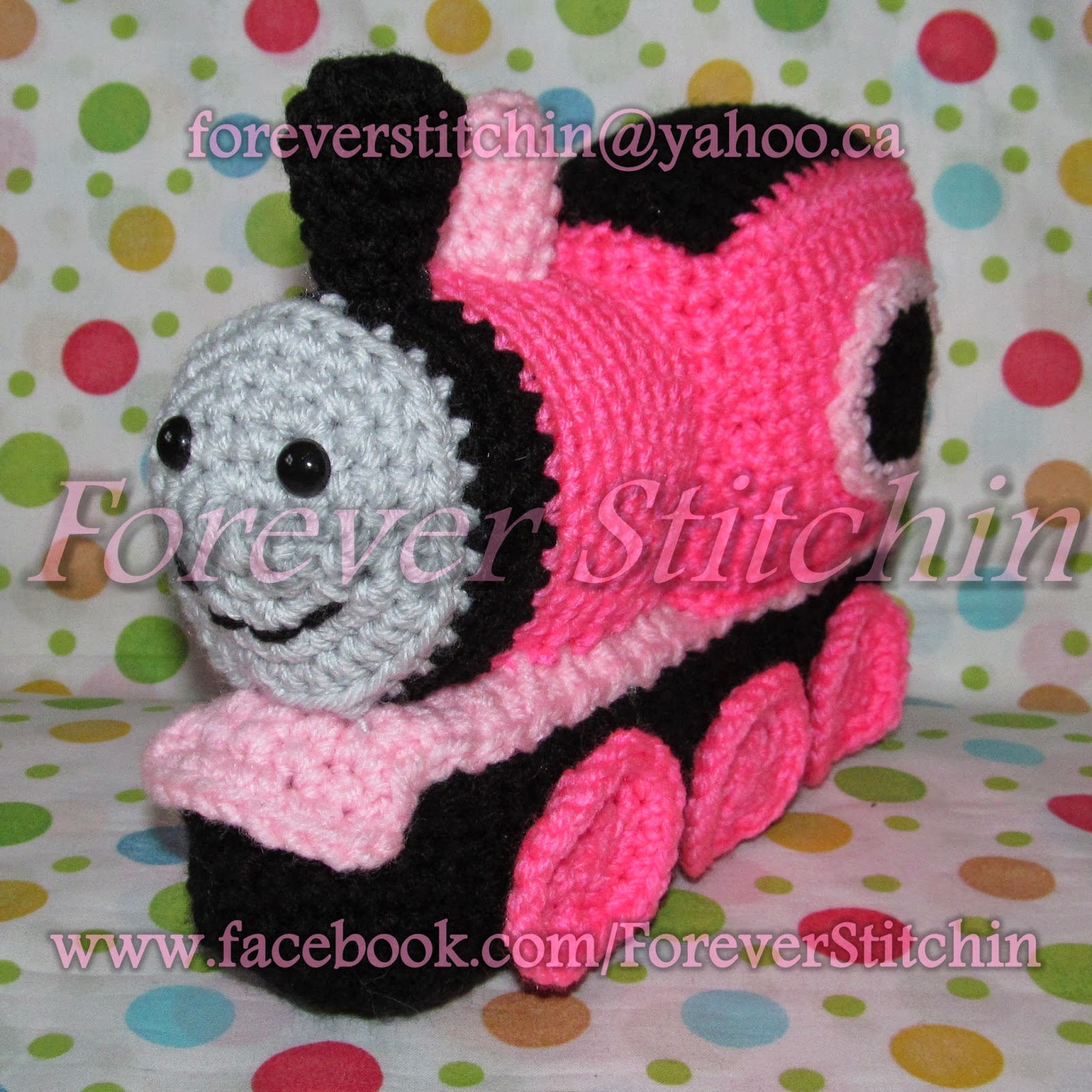 Forever Stitchin: Rerelease of my Train crochet pattern