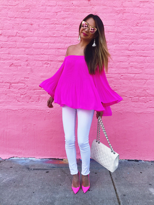 The It Girl Pink Top You Need To Have - Red Soles and Red Wine