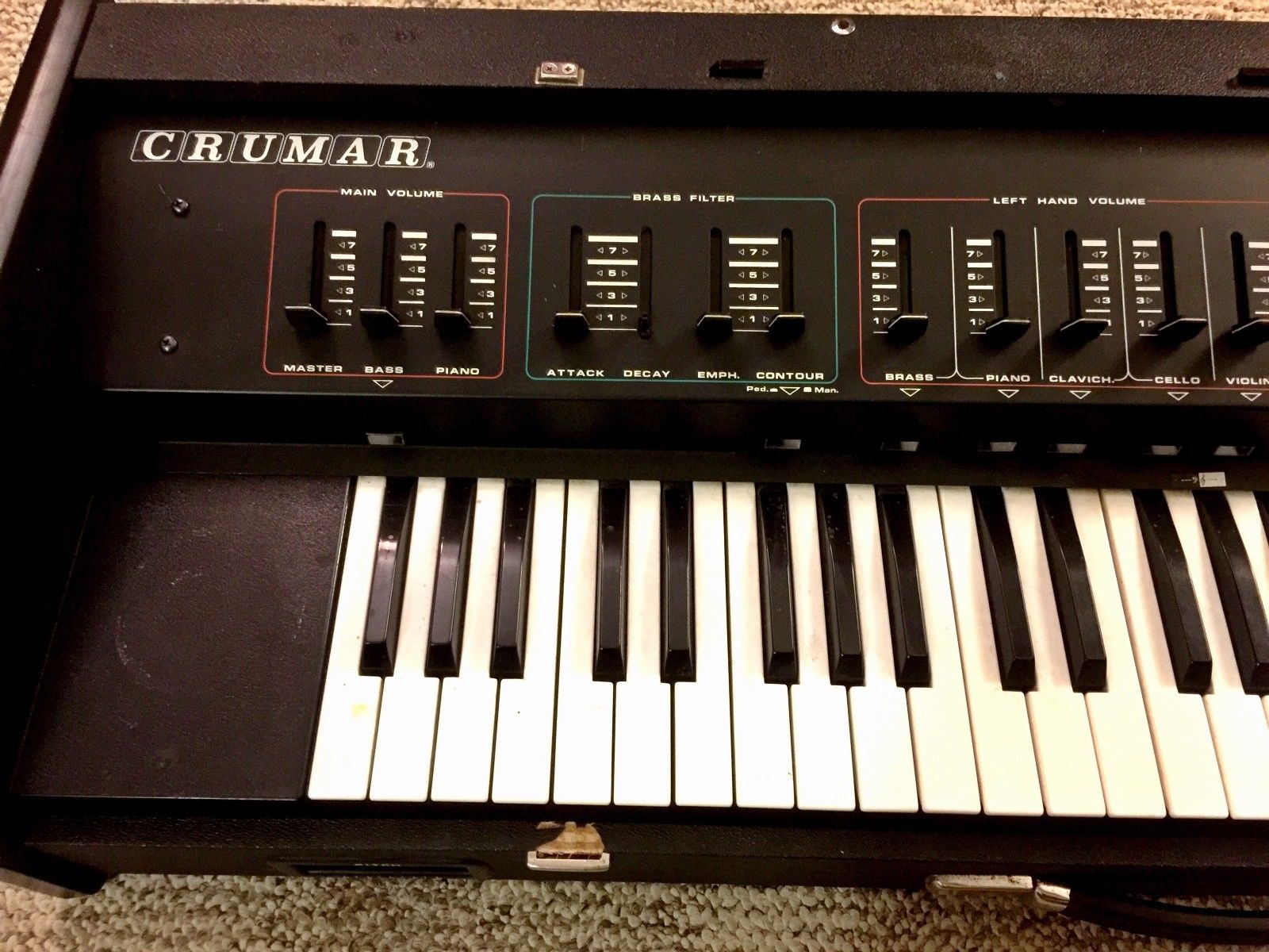 MATRIXSYNTH: Crumar Orchestrator Multiman Synthesizer SN 00821