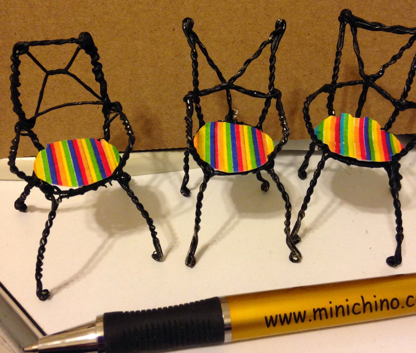 Mystery Playground: Make Your Own Miniature Chairs