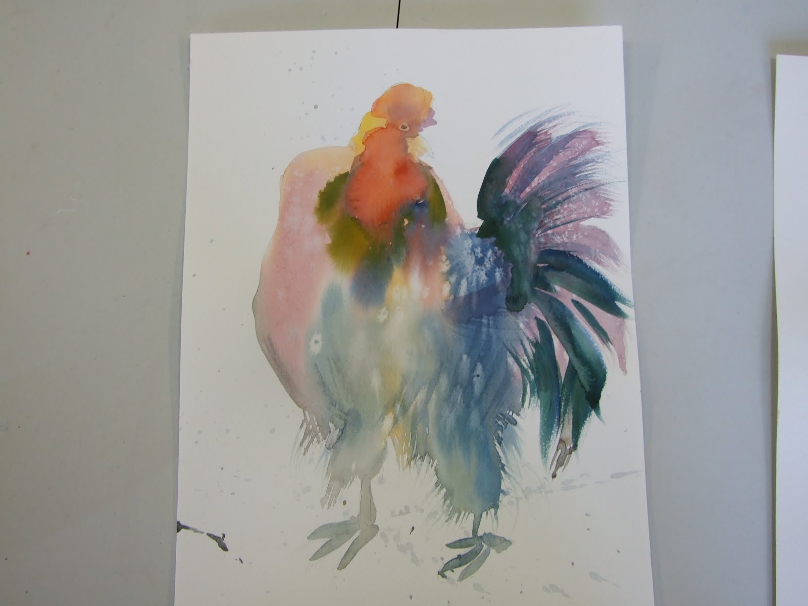 Gilly Marklew watercolour artist and tutor: March 2018