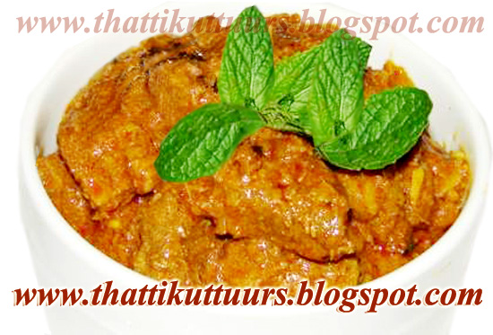 Thattikuttu: Punjabi Dhabe da meat - Punjabi mutton Curry Dhaba Style