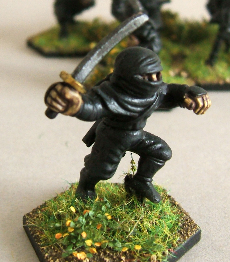 Analogue Hobbies: From RossM: 28mm Ninjas! (45 points)