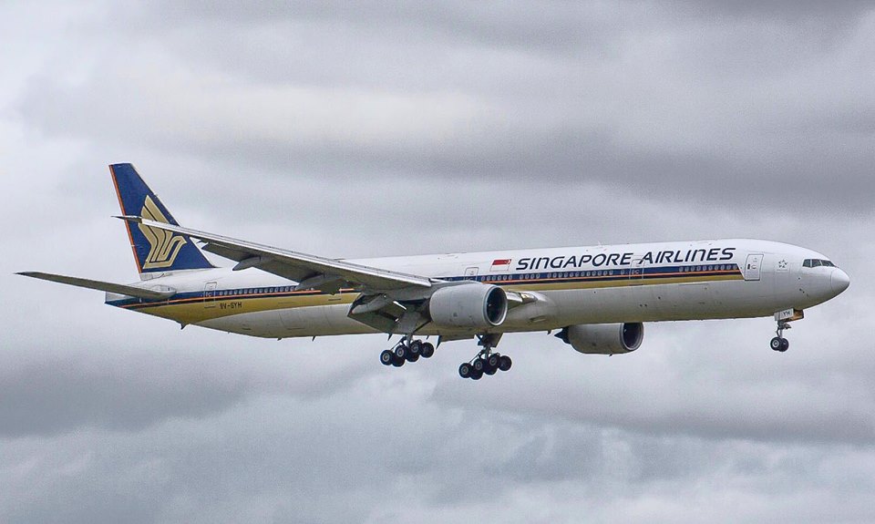 Perth Airport Spotter's Blog: Singapore Airlines B777-312 9V-SYH 'SQ223 ...