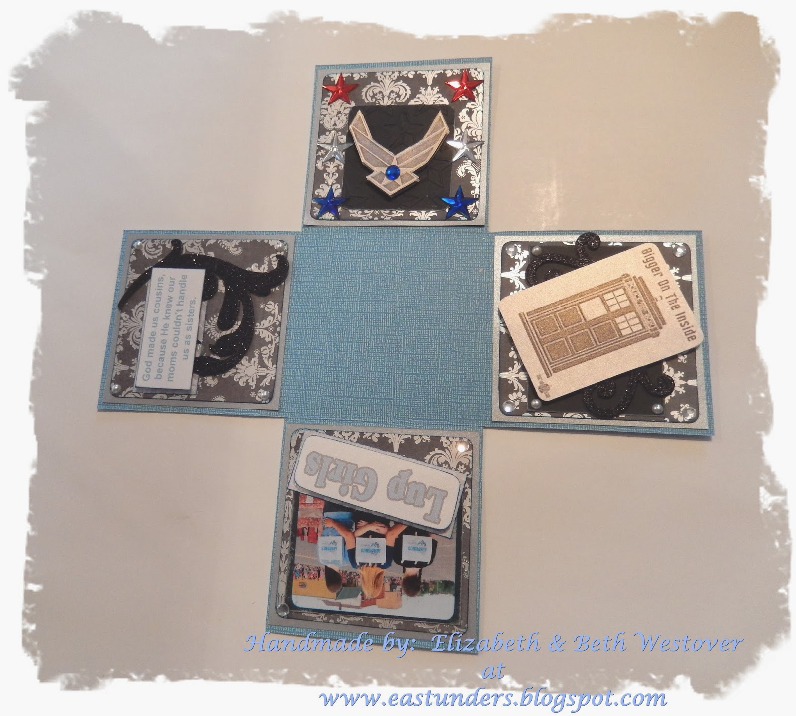 Eastunders Creations: Exploding Boxes for Cousins