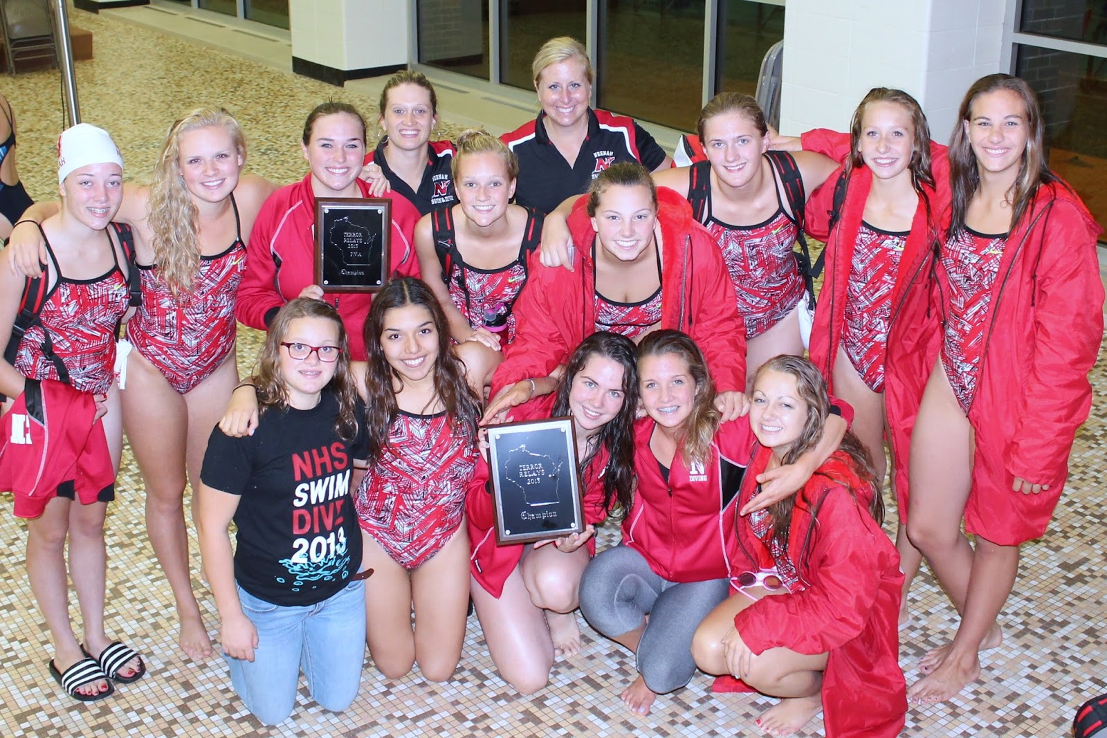 NHS Rocket Swimming and Diving Team: Congratulations, Ladies!