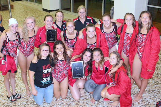 NHS Rocket Swimming and Diving Team: Congratulations, Ladies!