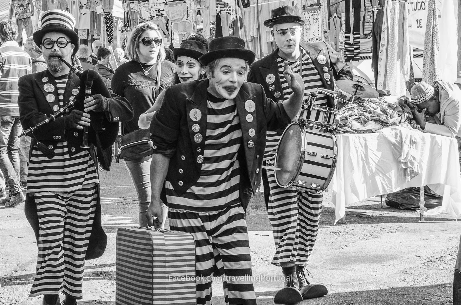 Banda Ás Riscas en la Feira dos Santos de Chaves | Turismo en Portugal