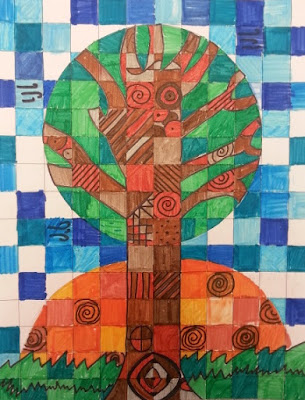 a faithful attempt: Circle Grid Trees