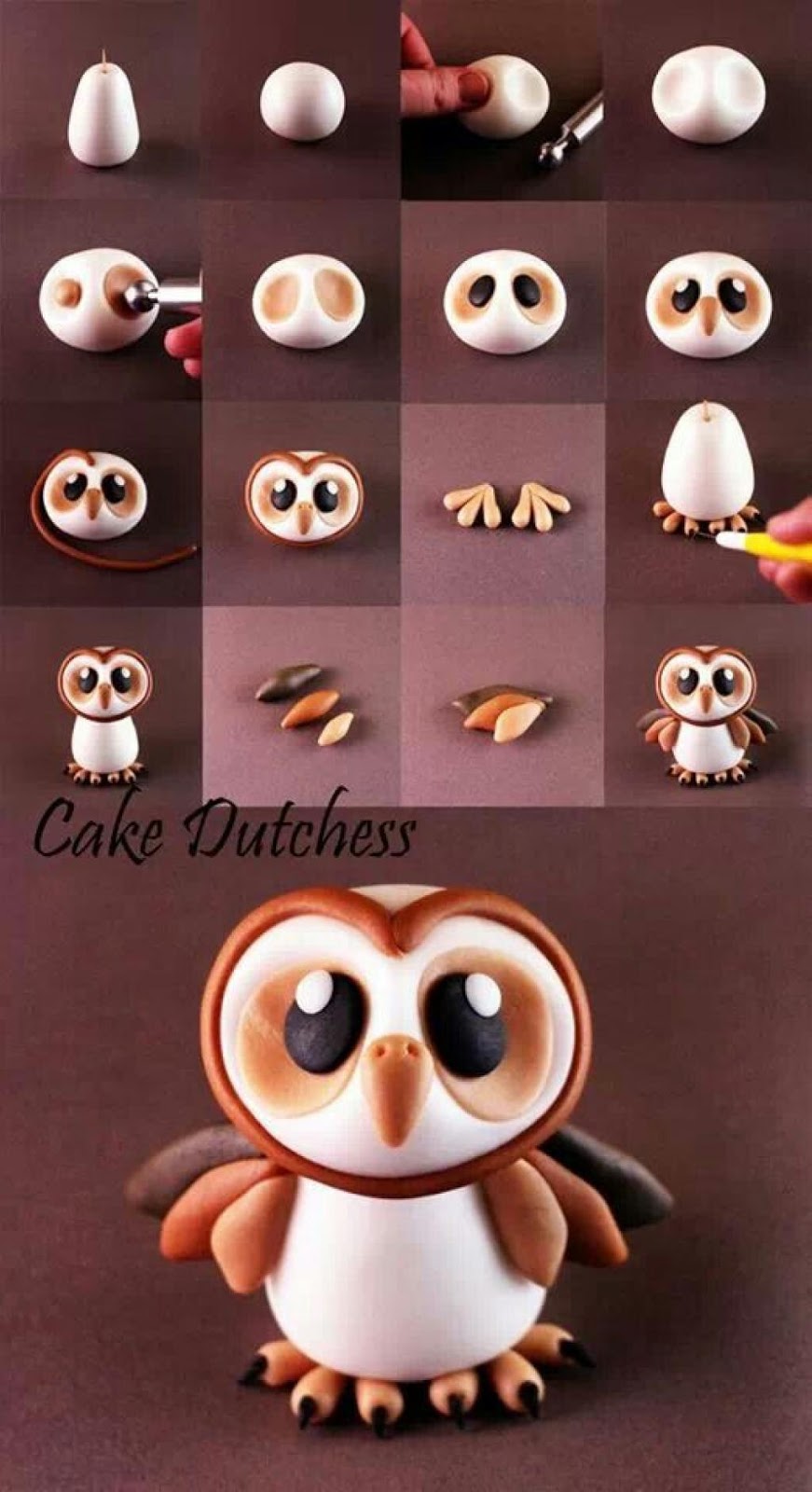 Air Dry Clay Tutorials: Make this cute owl