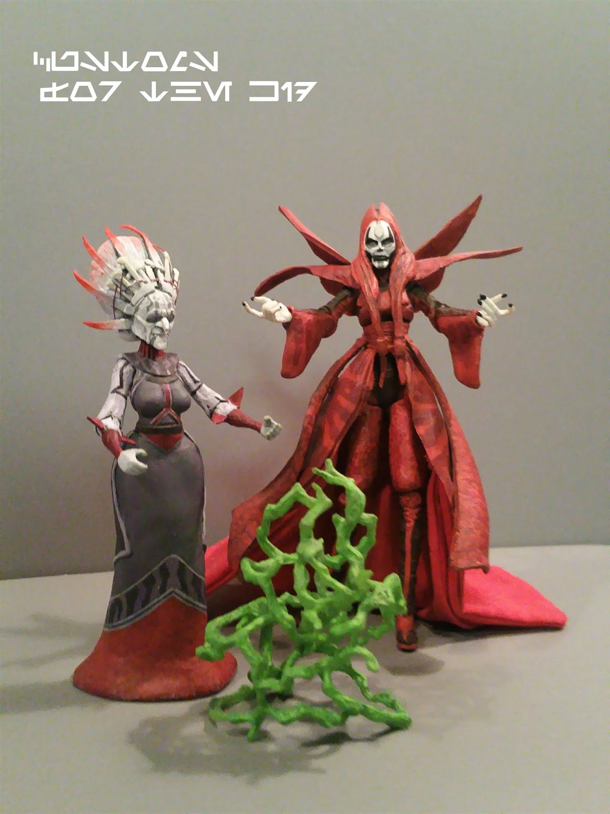 Star Wars: Customs for the Kid: CLONE WARS "OLD DAKA" created by Elias