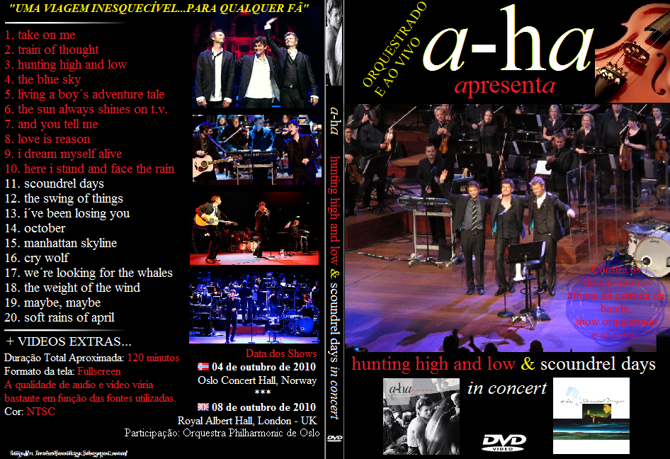 A-ha DVD bootlegs & solo projects: A-ha - Hunting high & low ...