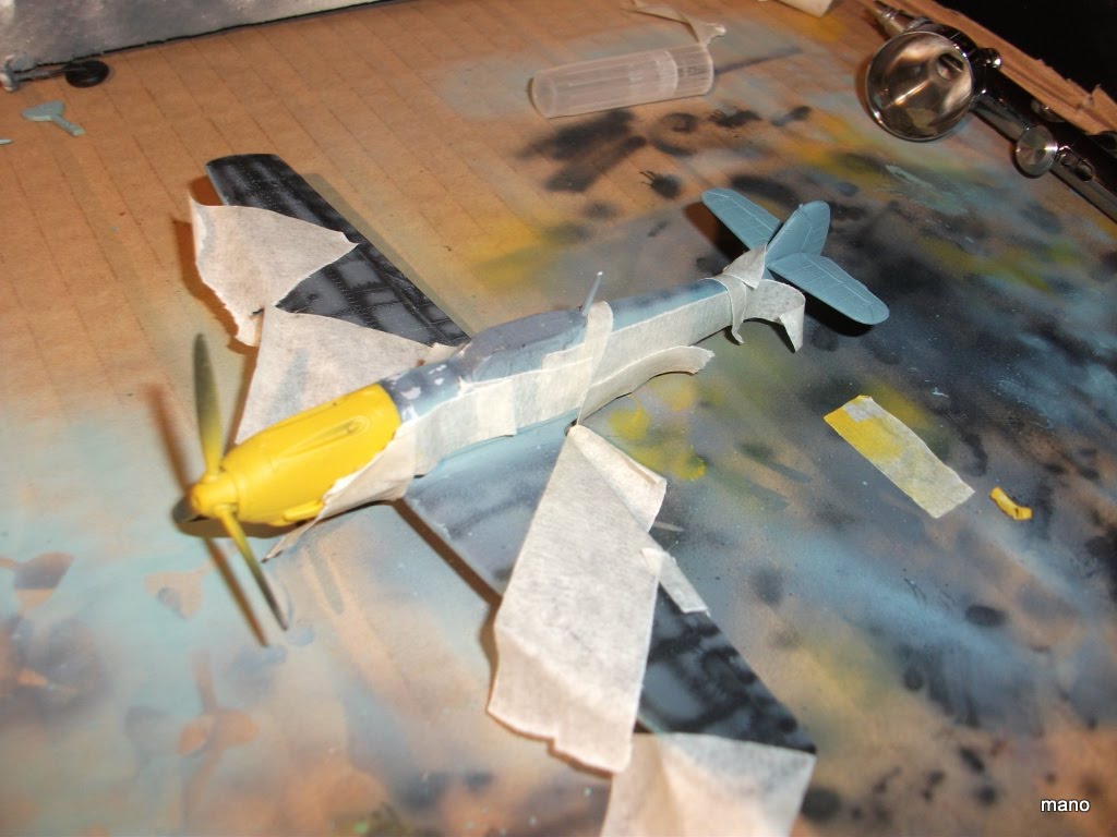 Mano's Hobbies: Messerschmitt Bf109E-4, kit Airfix, scala 1/72