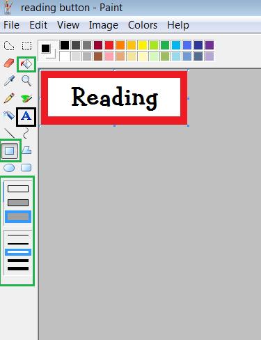 The Real Teachr: Classroom Blog Series - Part 5 {Making a Title & Buttons}