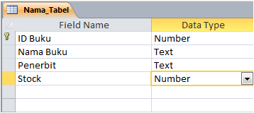 Panduan Lengkap Membuat Tabel Database Pada Ms Access - BOCAH WEB