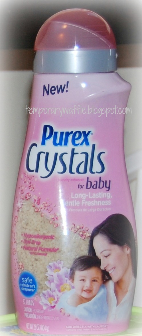 Temporary Waffle: Purex Crystals Laundry Detergent for Baby