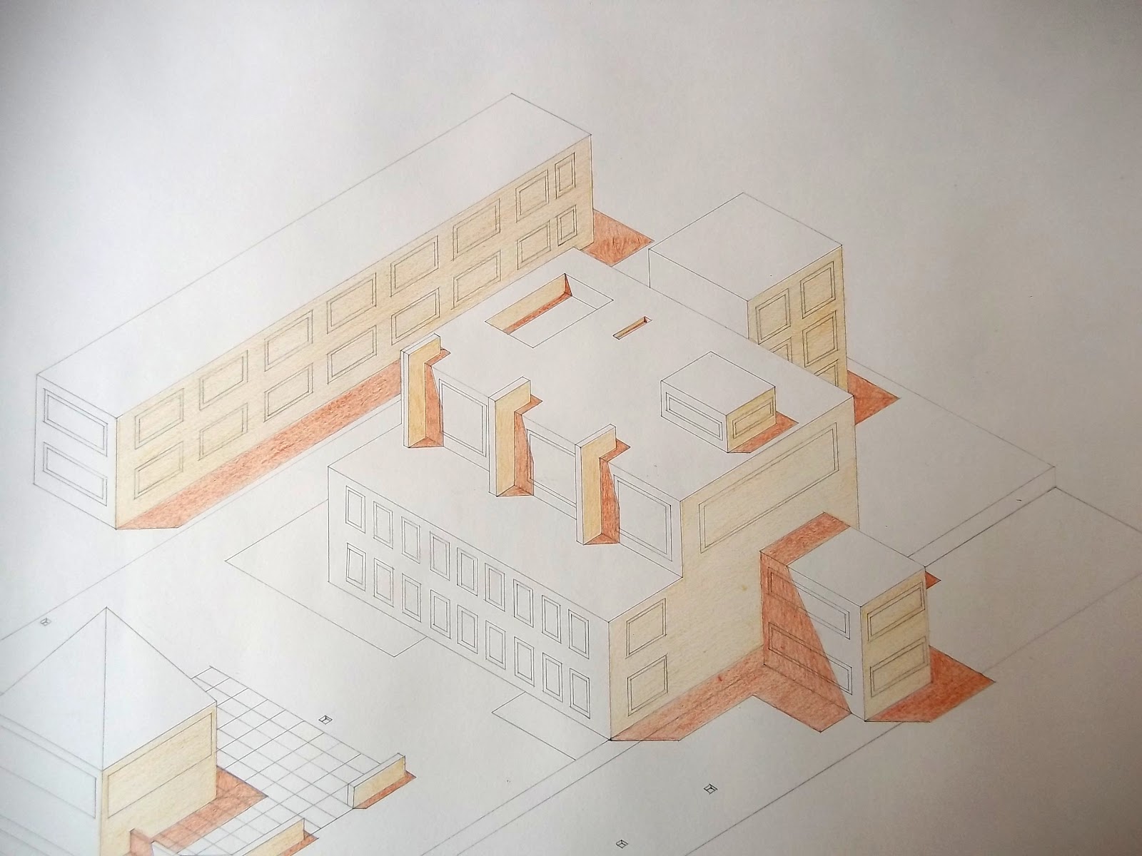 ARQUITECTURA Y DISEÑO: Sombras en isometria