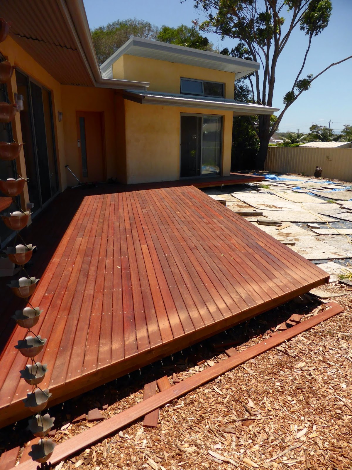 Culburra Hemp House: Decks Finished