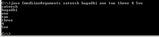 Computer Program Technology Java Program For Command Line Arguments