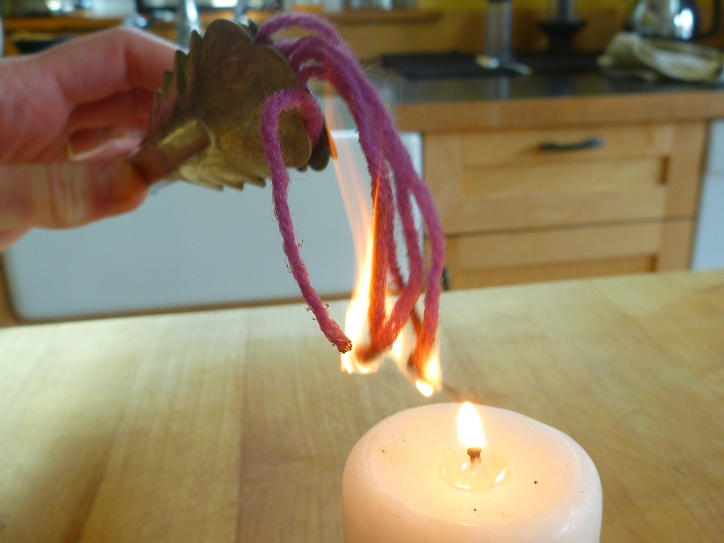 2 Stitches: Fire and Yarn