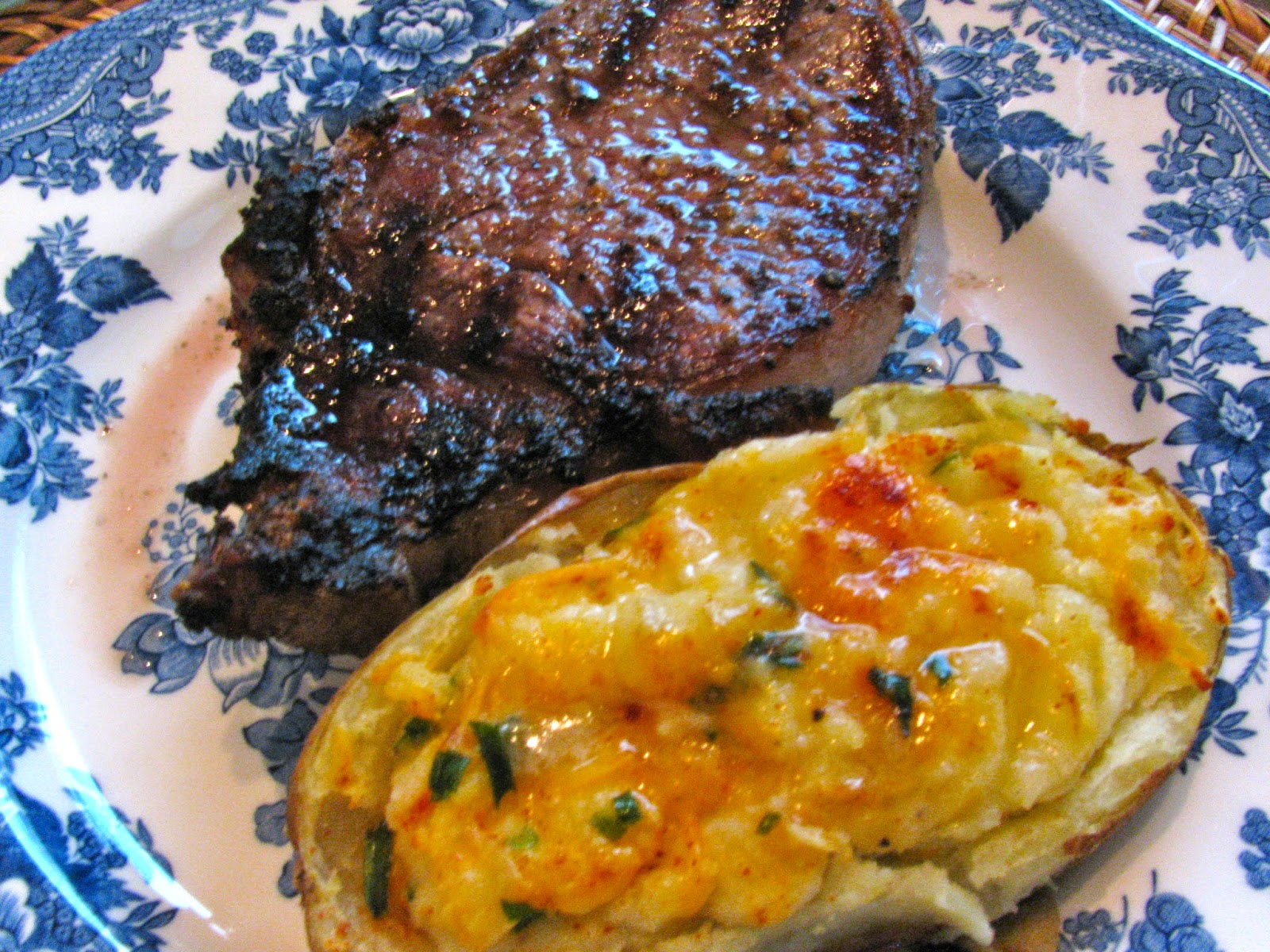 Rita's Recipes: Potato Boats ~Twice Baked Potatoes