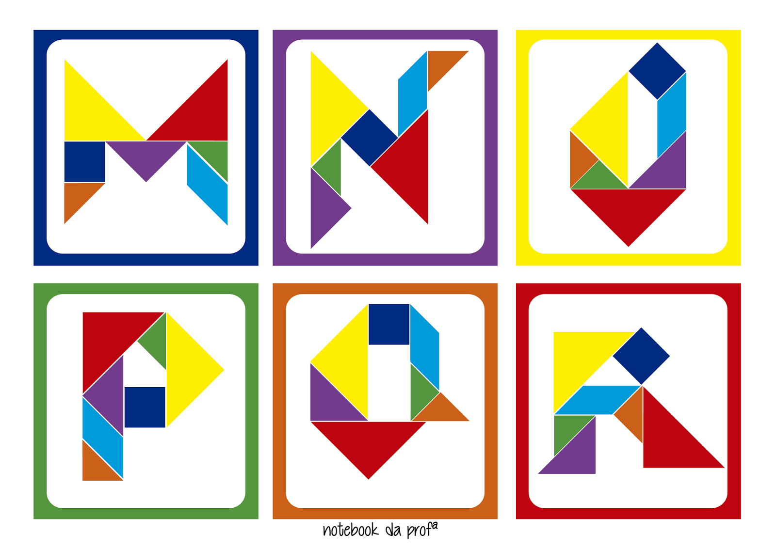 RECURSOS Y ACTIVIDADES PARA EDUCACIÓN INFANTIL: TANGRAM