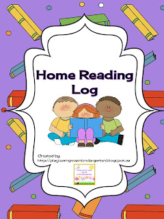 Play Learn and Grown in Kindergarten: Home Reading Program and my first ...