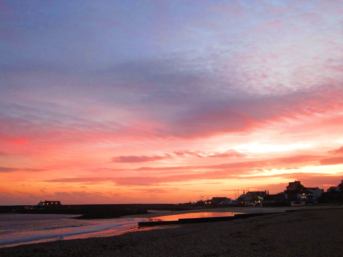 Matt ArtPix: SUNSET OVER DORSET