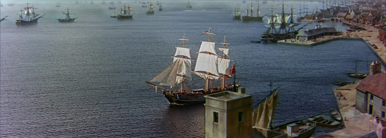 model ships in the cinema: Mutiny on the Bounty 1962