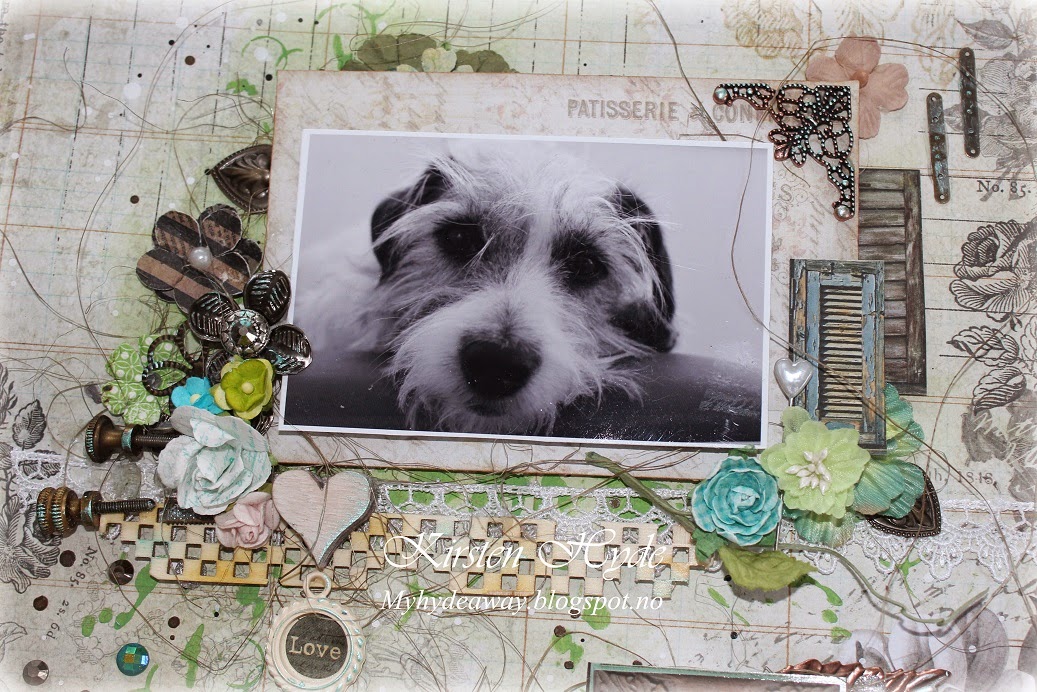 My Craft and Garden Tales: Layout with animals