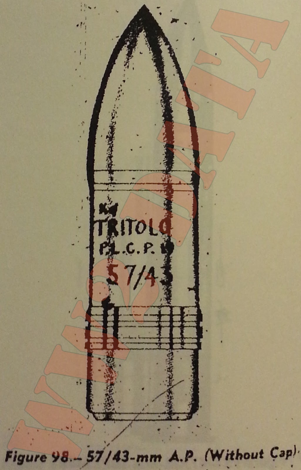 WW2 Equipment Data: Italian Explosive Ordnance - 57mm to 70mm Projectiles