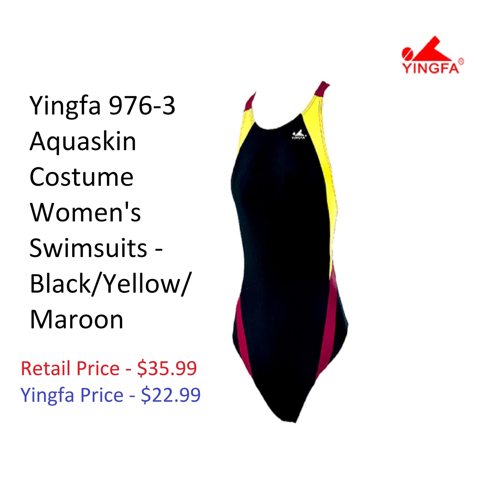 Aquaskin Costume Women Competition Swimwear from Yingfa