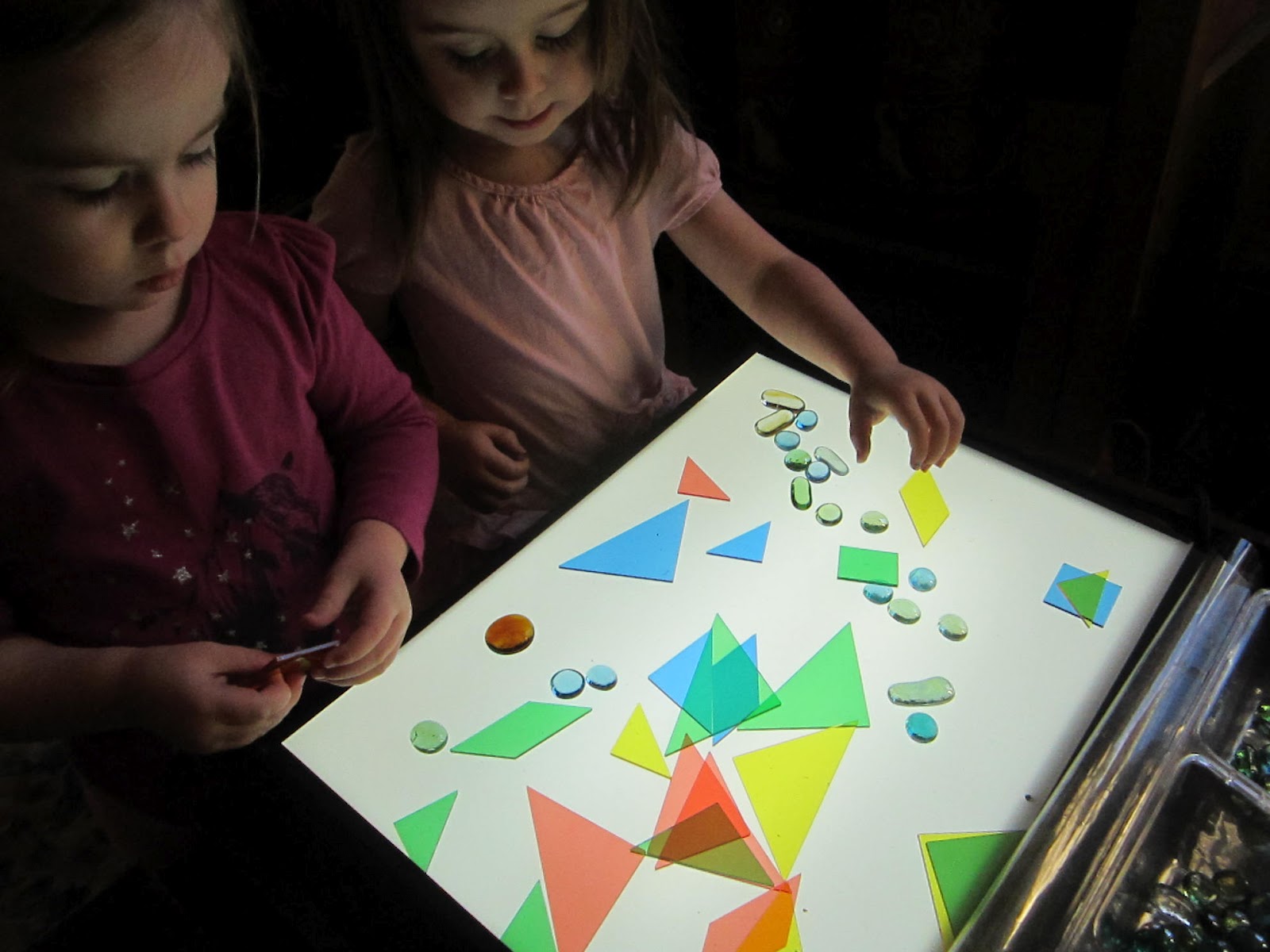 art and soul preschool: An Invitation to Play with Light