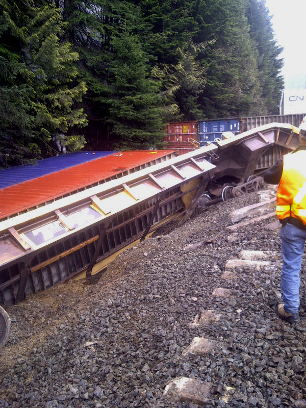 Prince Rupert Rail Images: CN Derailment Mile 114.2 Albreda Sub, April ...
